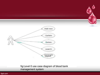 presentation on bloodbank management system in c | PPT