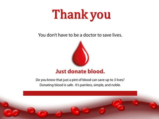 Project proposal presentation(blood bank management system) | PPT