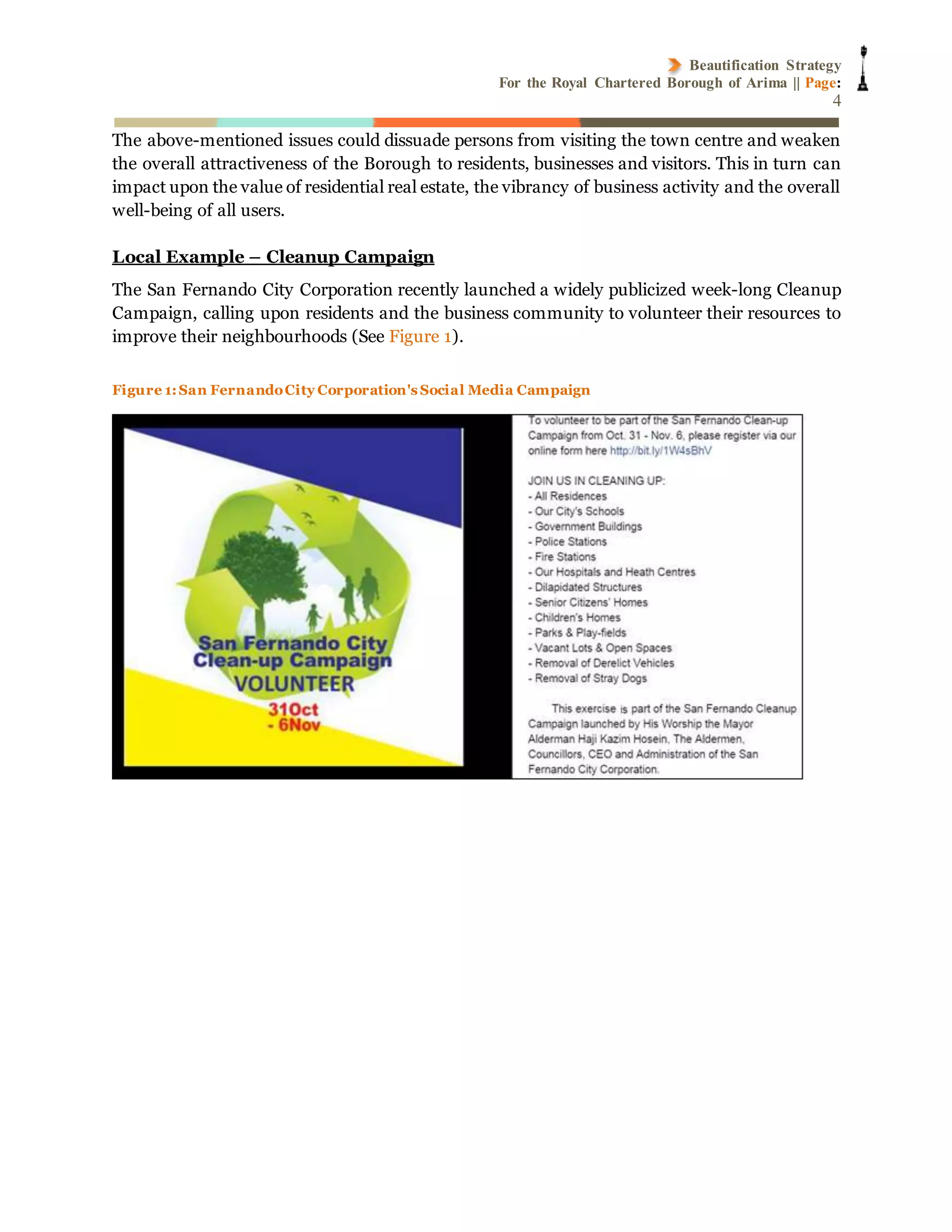 Arima Beautification Project | DOCX