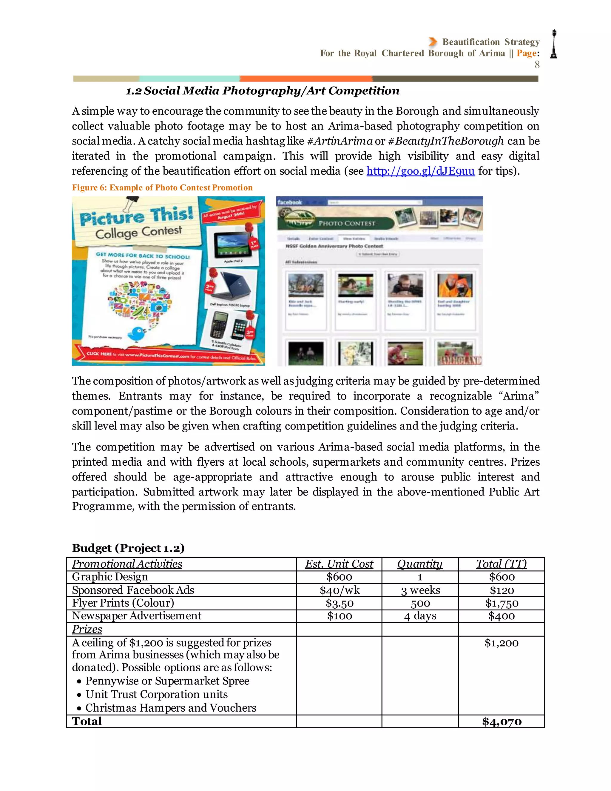 Arima Beautification Project | DOCX