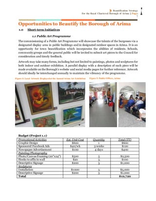 Arima Beautification Project | DOCX