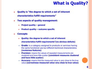 PROJECT QUALITY KNOLEDGE AREA.ppt