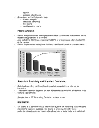 Project quality management | DOCX