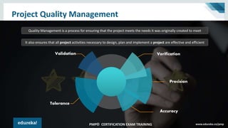 Project Quality Management | Project Quality Control | Edureka | PDF