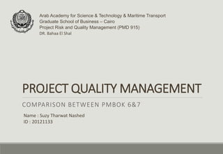PROJECT QUALITY MANAGEMENT.pptx