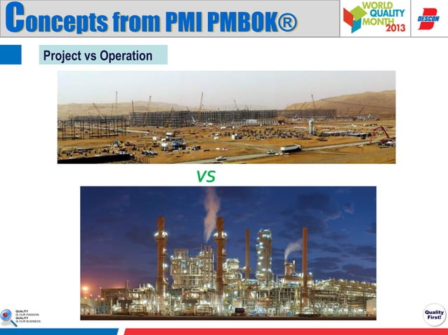 Project quality management - PMI PMBOK Knowledge Area | PDF