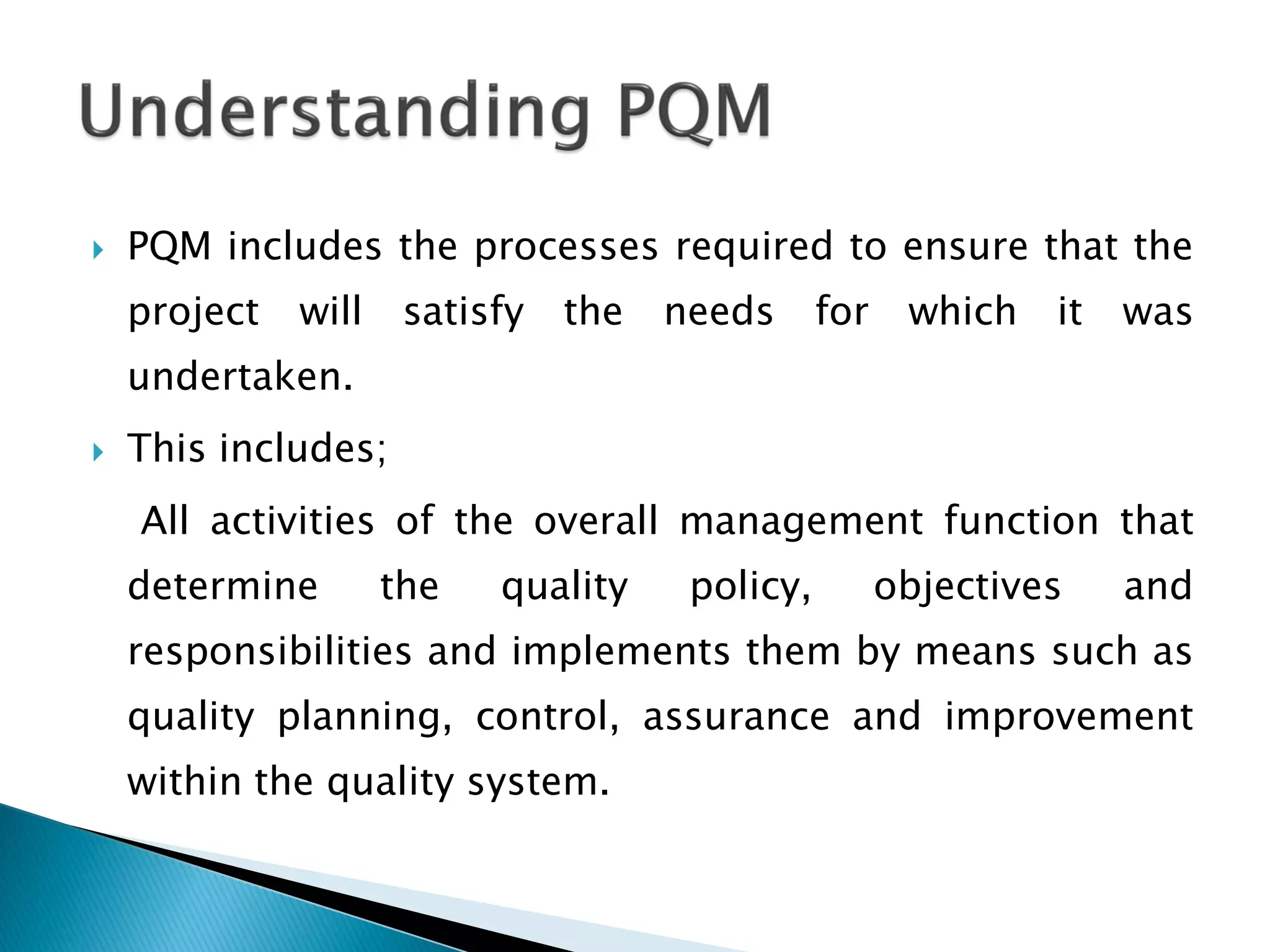 Project quality management.ppt msm | PDF