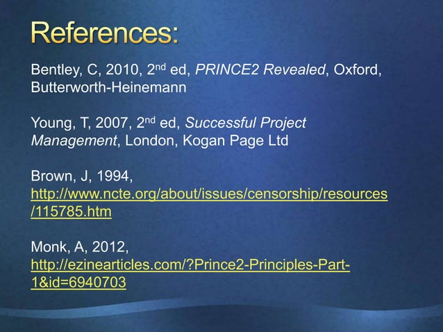 Project rationale | PPTX