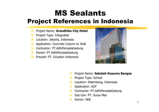 Project references lm ms | PPT