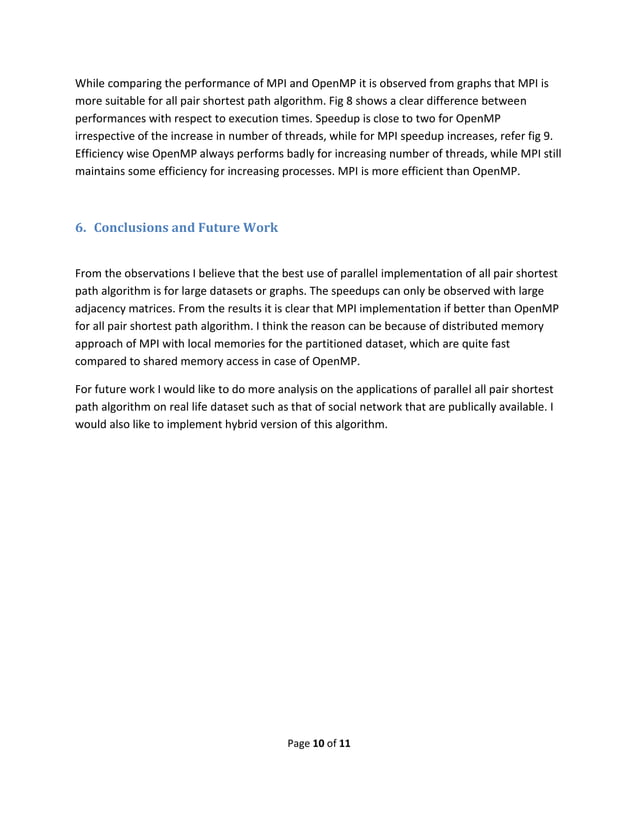 All Pair Shortest Path Algorithm Parallel Implementation And Analysis