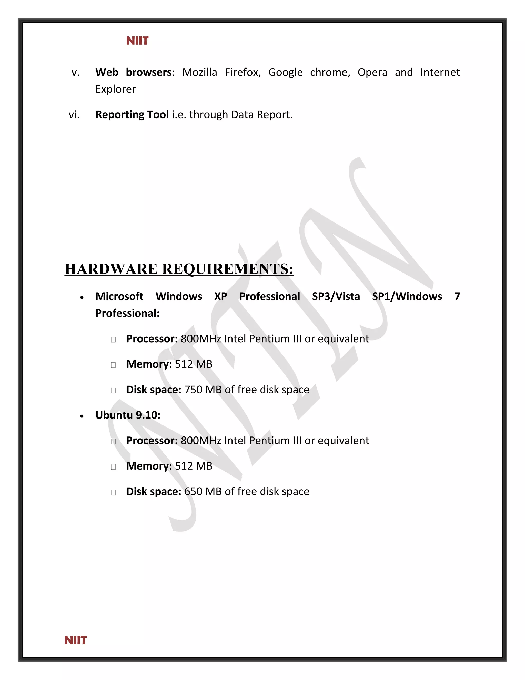 Online Voting System Project File | DOC