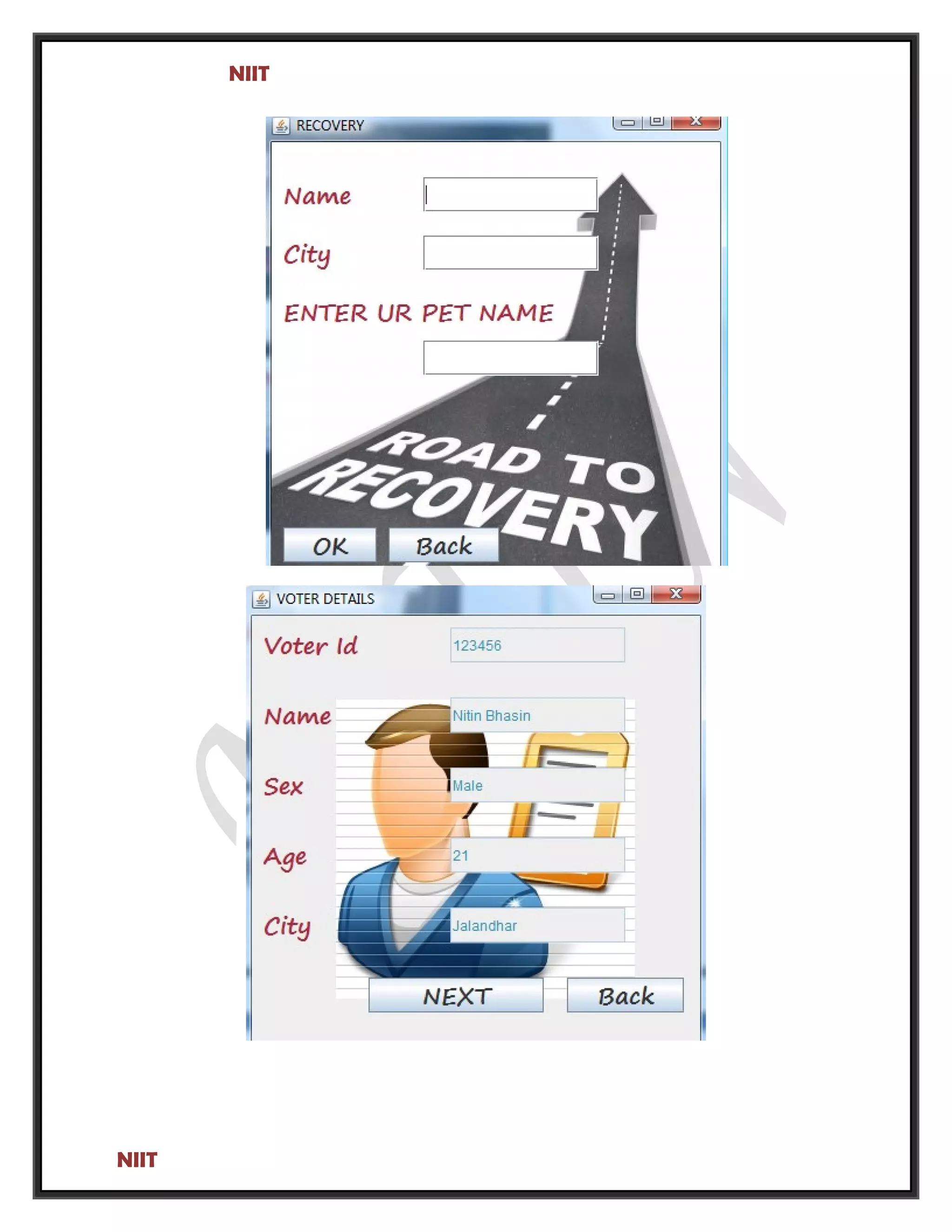 Online Voting System Project File | DOC
