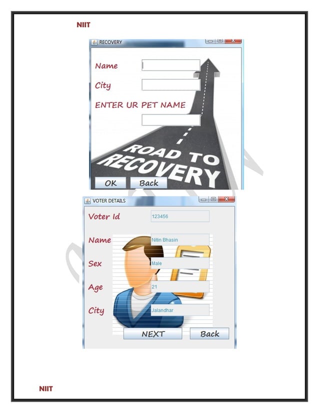 Online Voting System Project File | DOC | Internet | Computing