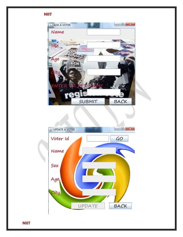 Online Voting System Project File | DOC | Internet | Computing