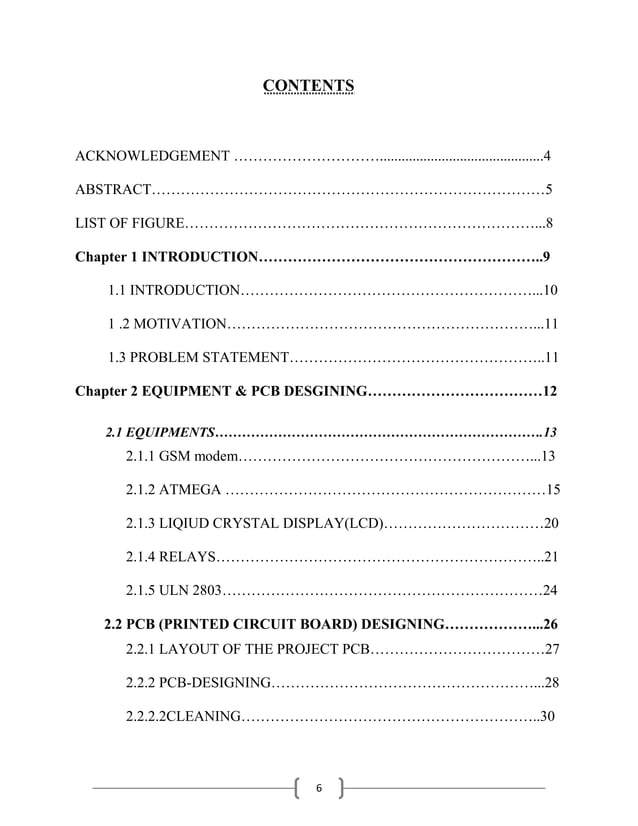 GSM BASED DEVICES CONTROL SYSTEM PROJECT REPORT | DOCX | Consumer Electronics | Technology ...