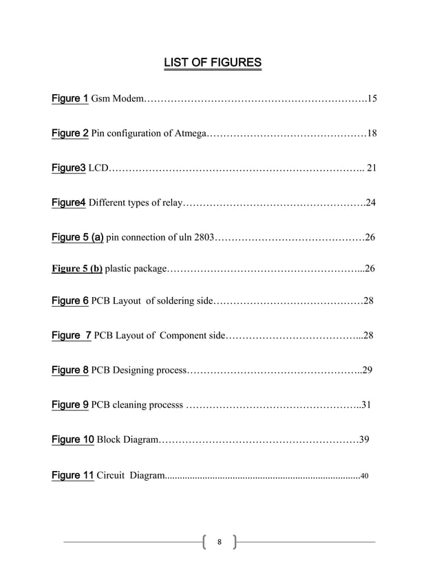 GSM BASED DEVICES CONTROL SYSTEM PROJECT REPORT | DOCX | Consumer Electronics | Technology ...