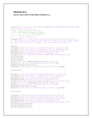 friis formula | PDF