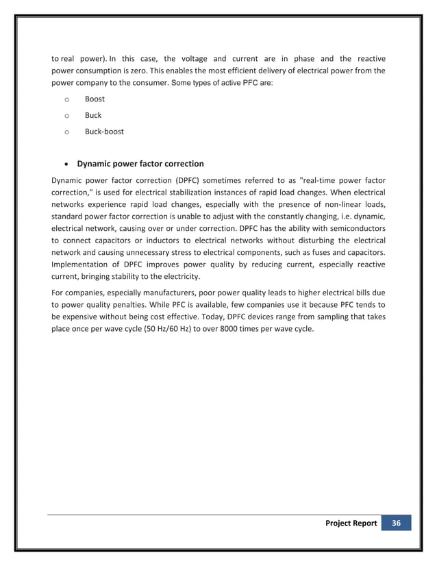Project report on 33kv Substation and Automatic Power Factor Controller in ONGC | DOCX ...