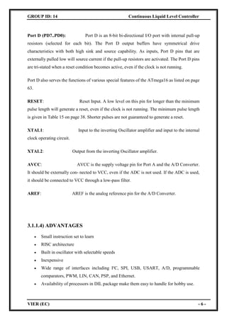 Continuous Liquid Level Controller | PDF