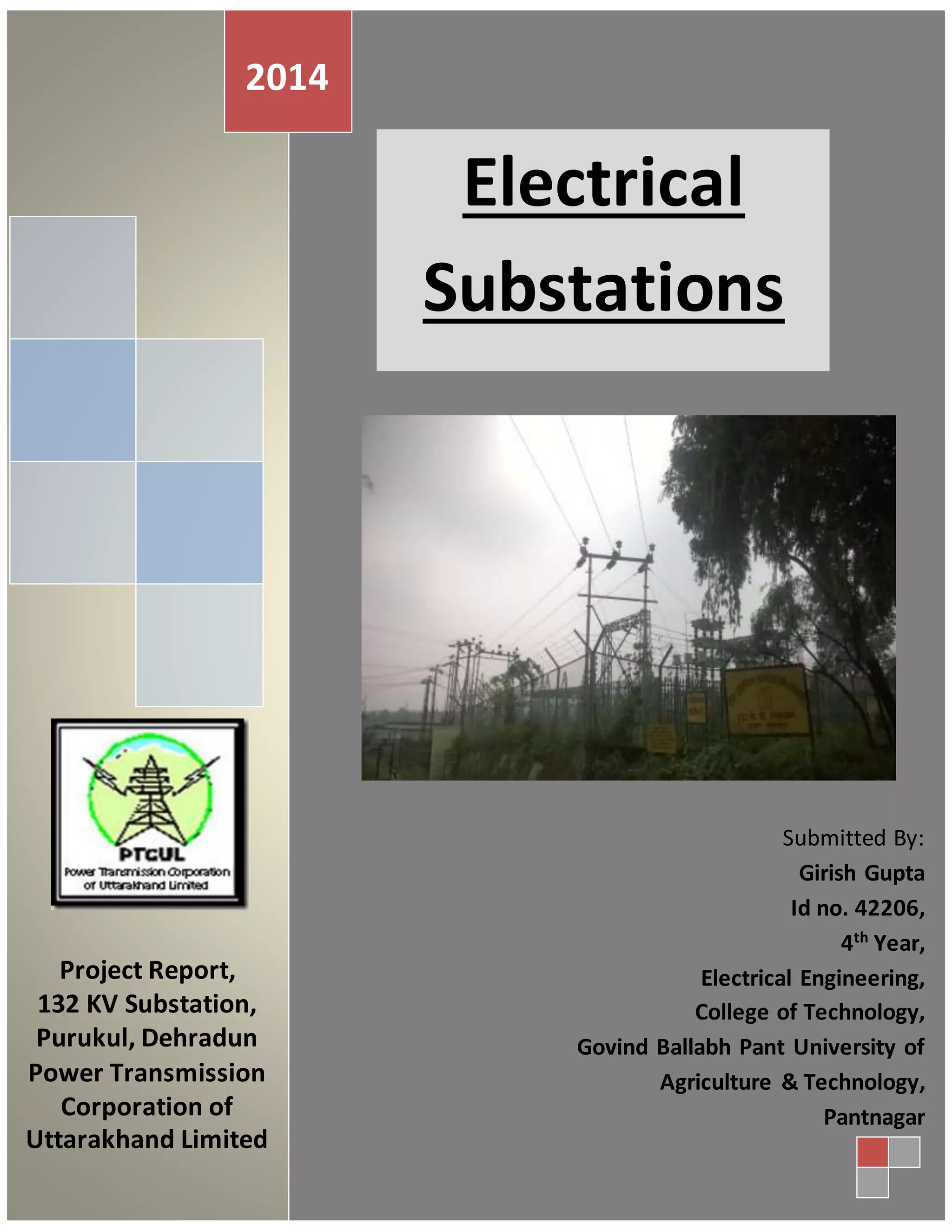 Electrical substations: 132 KV | DOCX