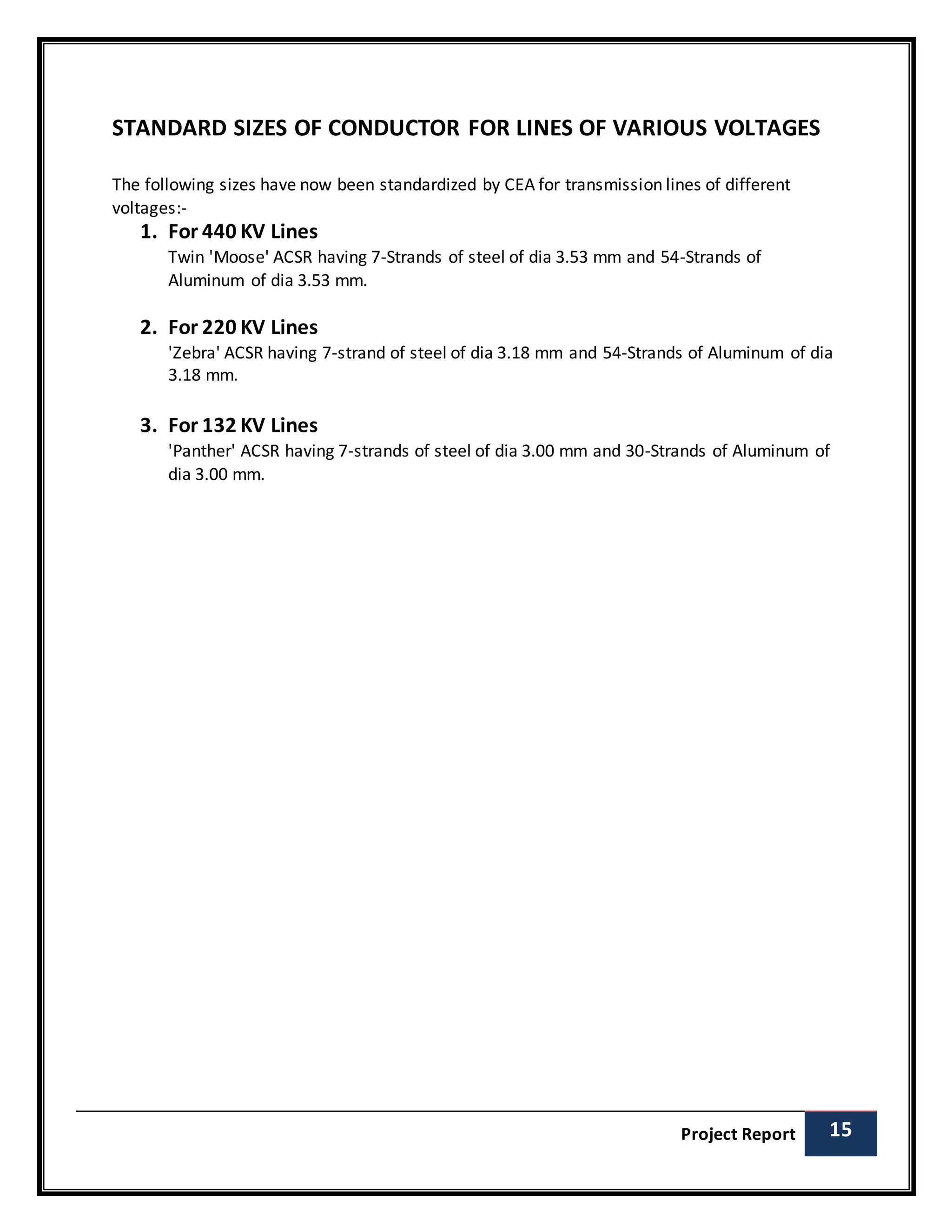 Electrical substations: 132 KV | DOCX