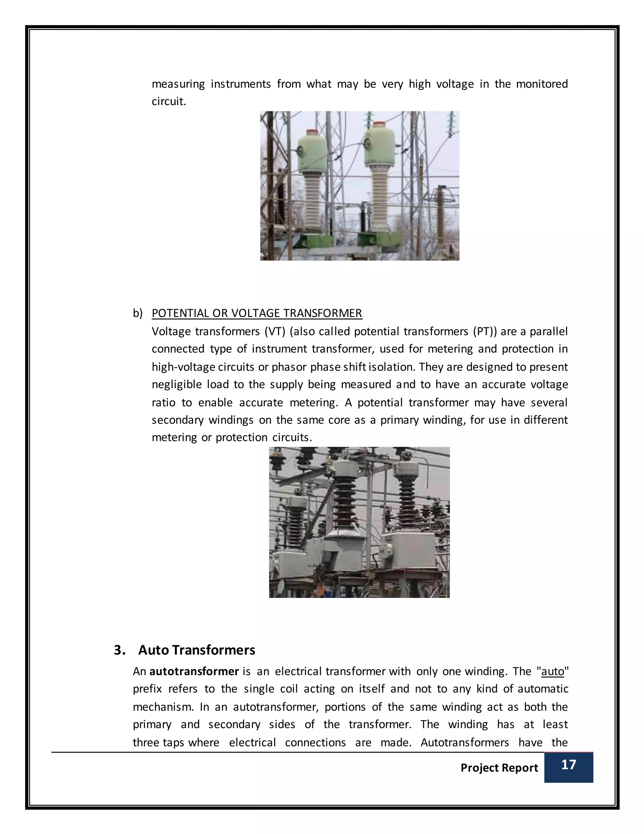 Electrical substations: 132 KV | DOCX