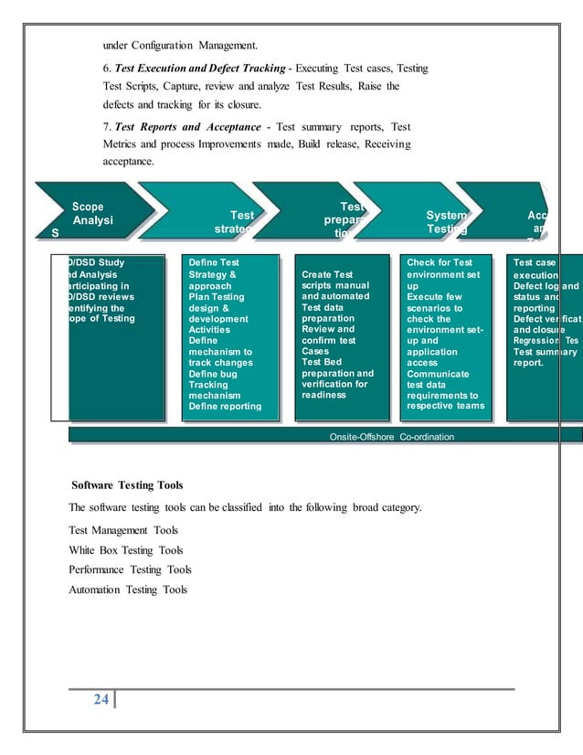 Selenium Testing Project report | DOCX