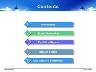 Project report on THDC Hydrop Power Plant Summer Training | PPTX