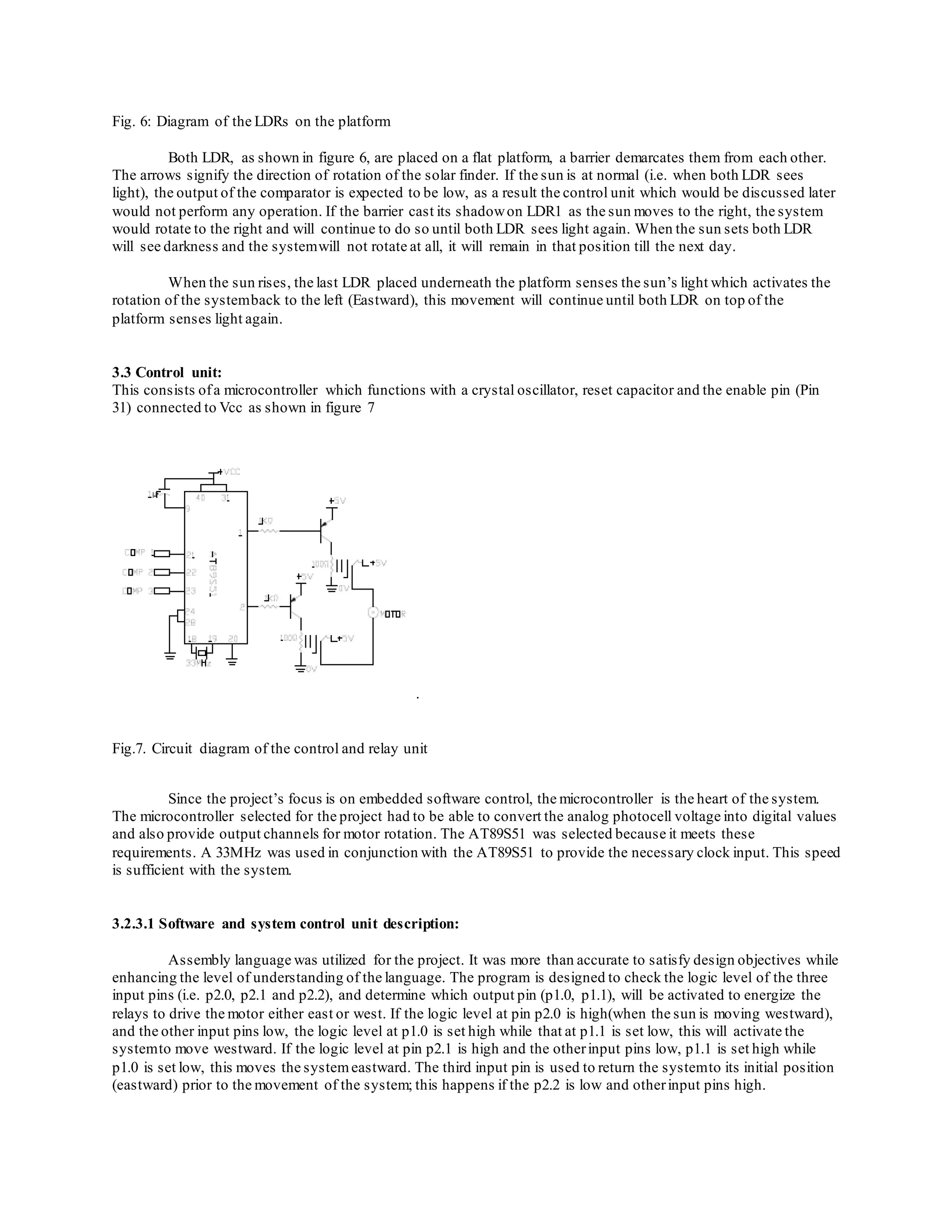 solar tracking system | DOCX