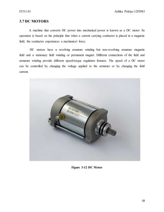 Gesture Controlled Car_Project report | DOCX