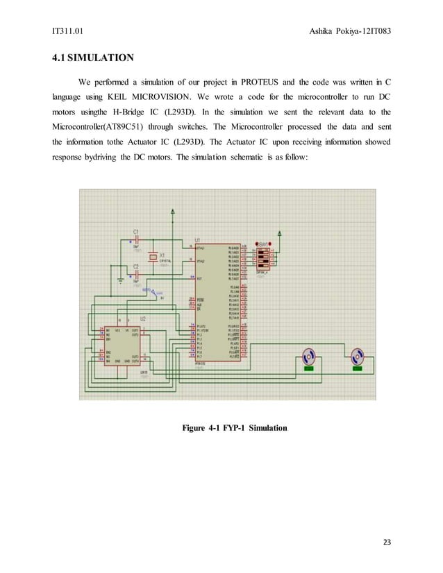 Gesture Controlled Car_Project report | DOCX