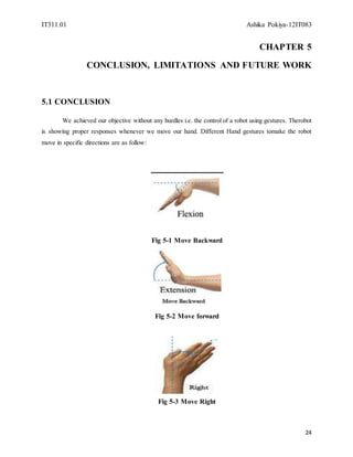 Gesture Controlled Car_Project report | DOCX