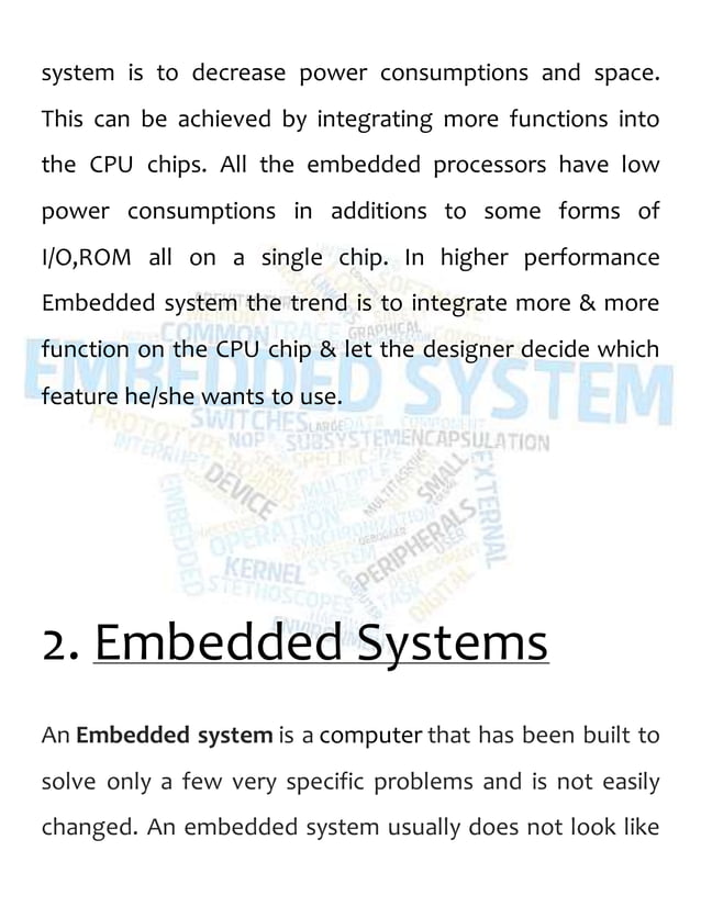 Project Report on Embedded Systems | DOCX