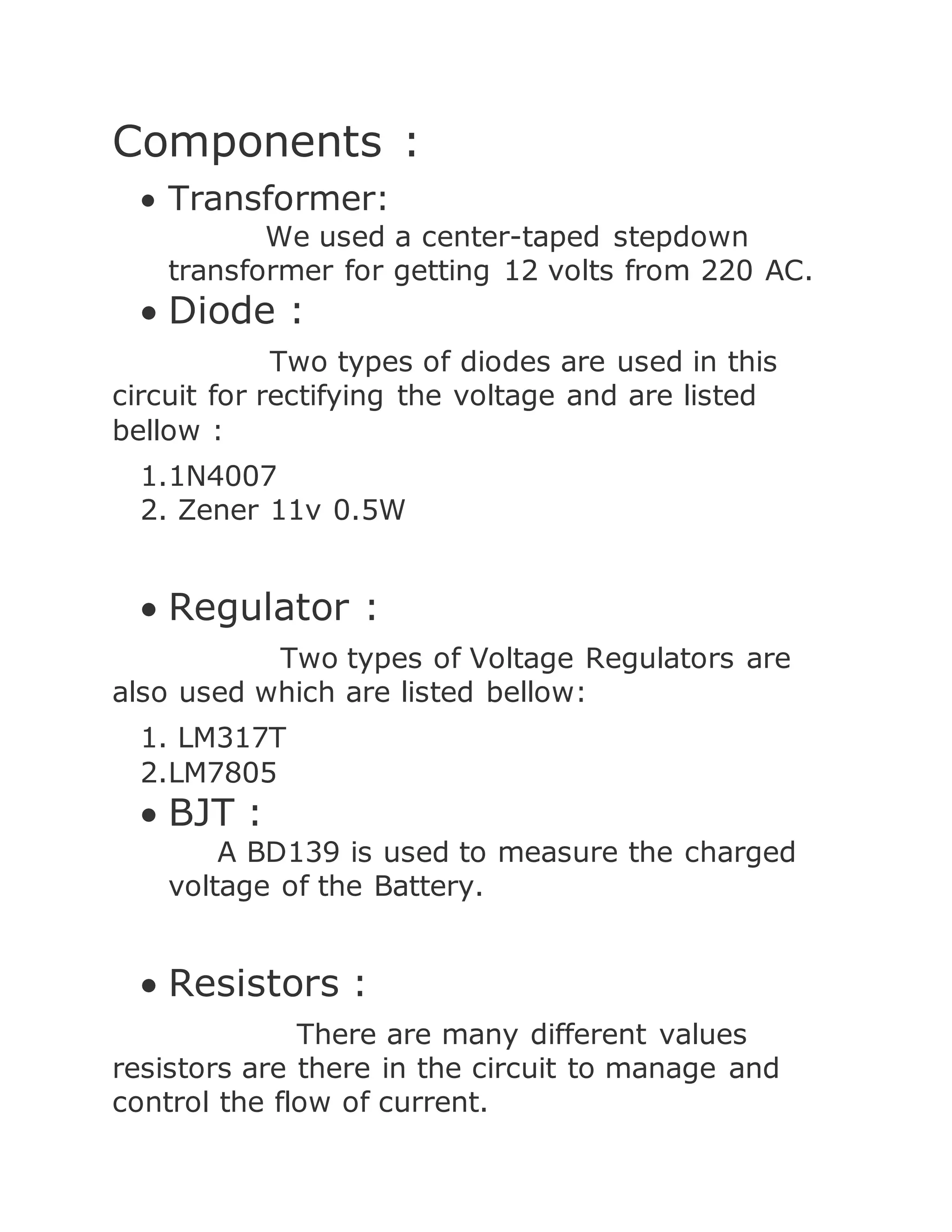 Portable Mobile Charger | DOCX