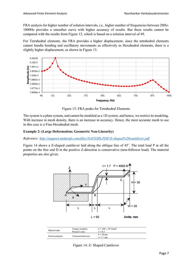 Linear Dynamics and Non-Linear Finite Element Analysis using ANSYS Workbench | PDF