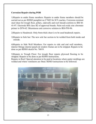 indian railway matunga carriage workshop | PDF