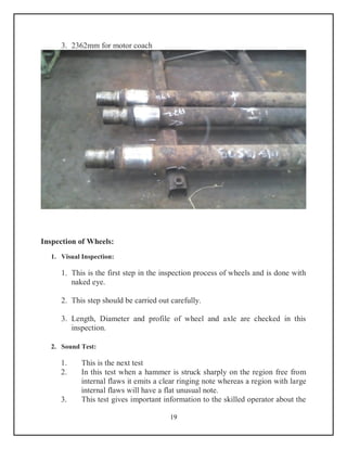 indian railway matunga carriage workshop | PDF