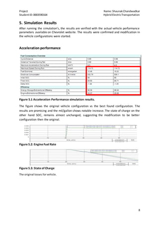 Design and Simulation of a series Hybrid Electric Vehicle (HEV ...