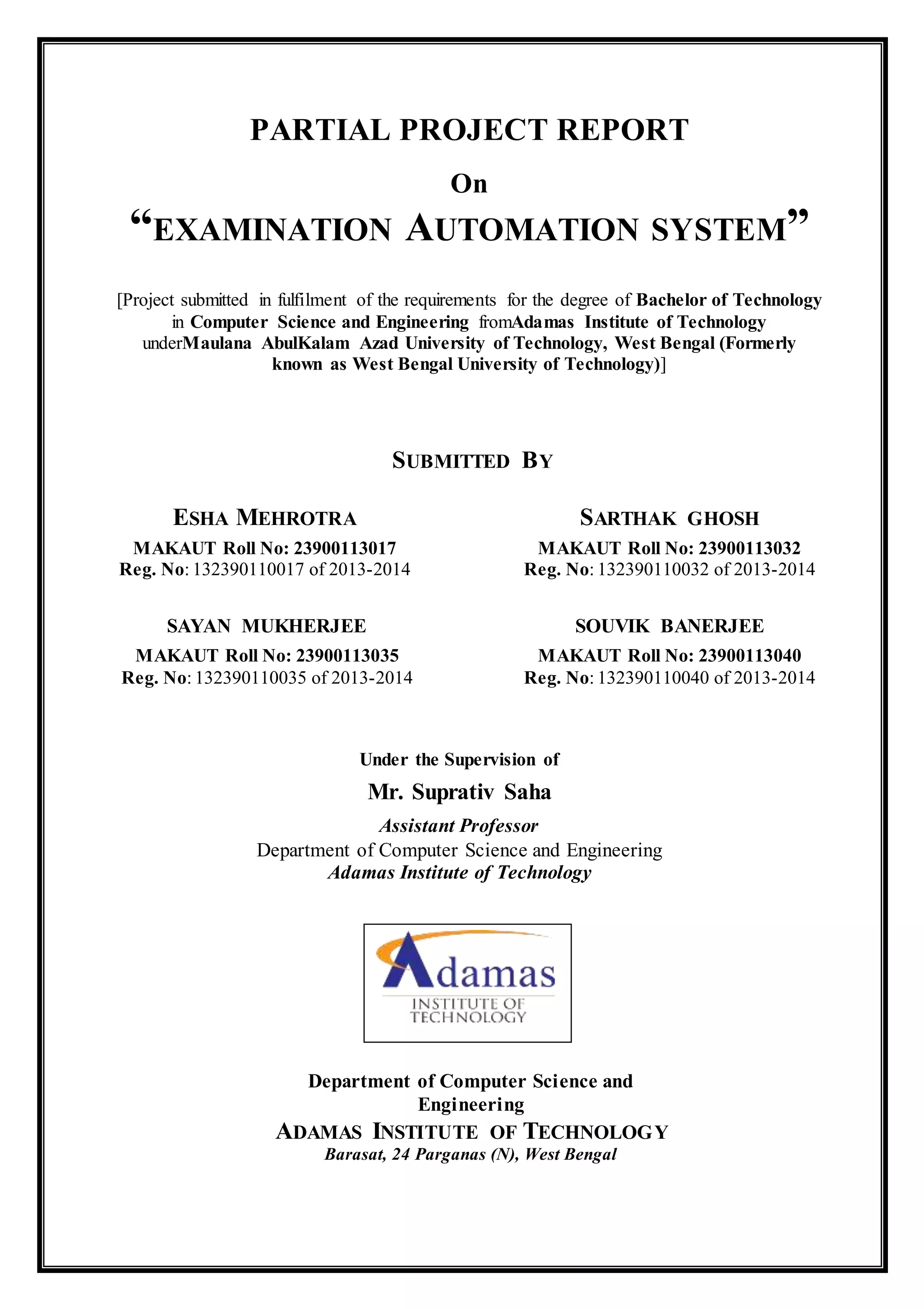 Project report | PDF