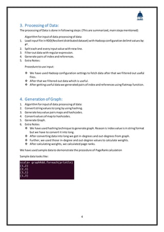 Big data analytics project report | DOCX