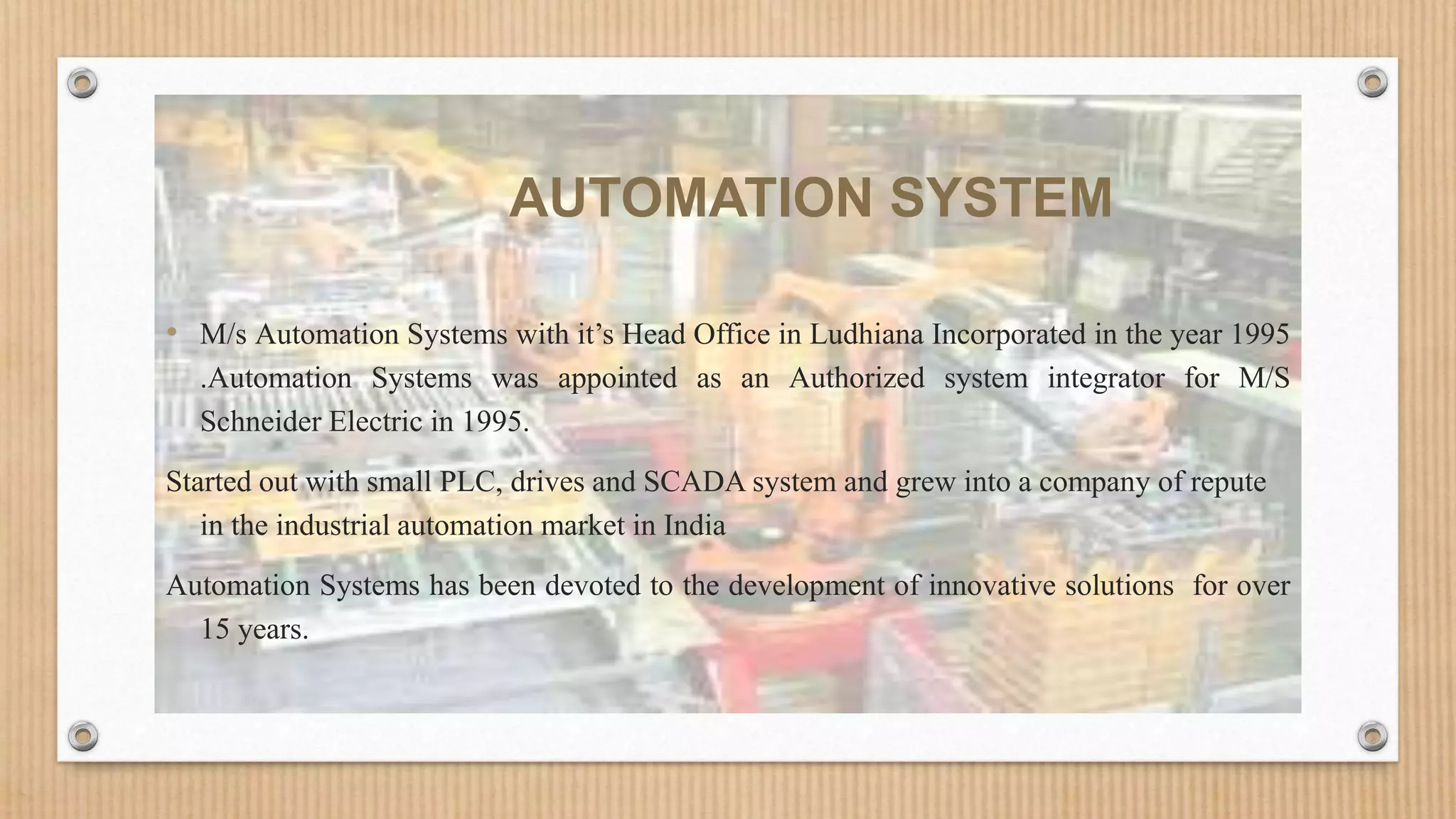 PLC and SCADA | PPTX