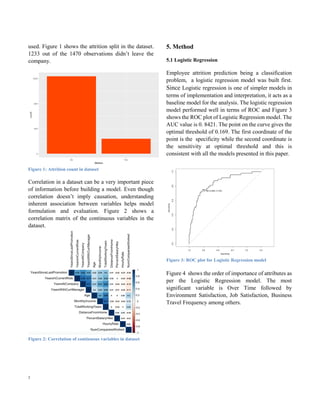 Predicting Employee Attrition | PDF