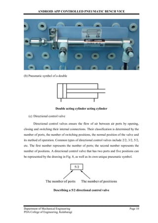 Android App Controlled Pneumatic Bench vice | PDF