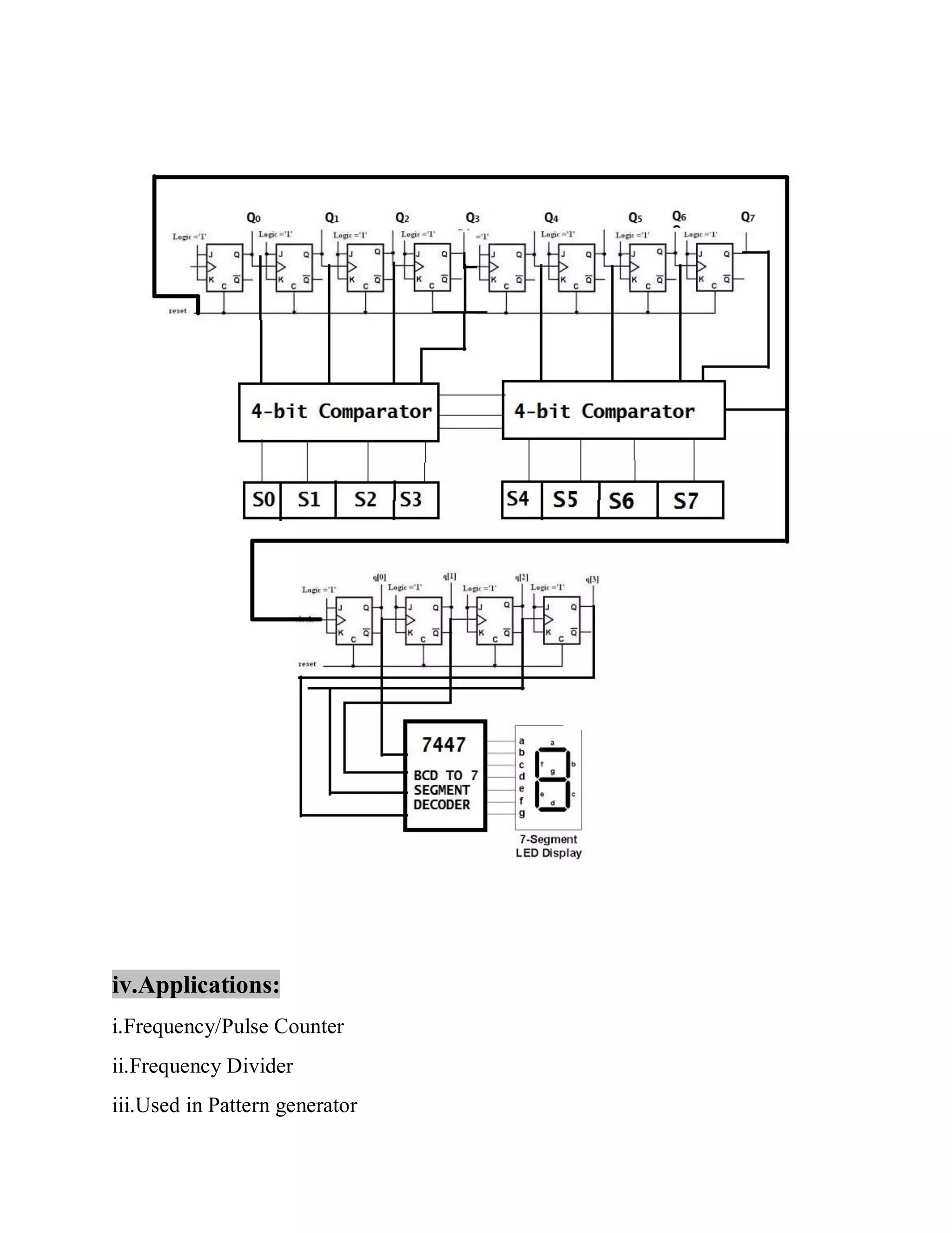 Optical To Digital Encoder Two Stage Binray Counter Dld Project Report Pdf