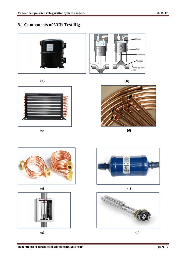 PERFORMANCE ANALYSIS OF VAPOR COMPRESSION REFRIGERATION SYSTEM USING DIFFERENT DIAMETER ...