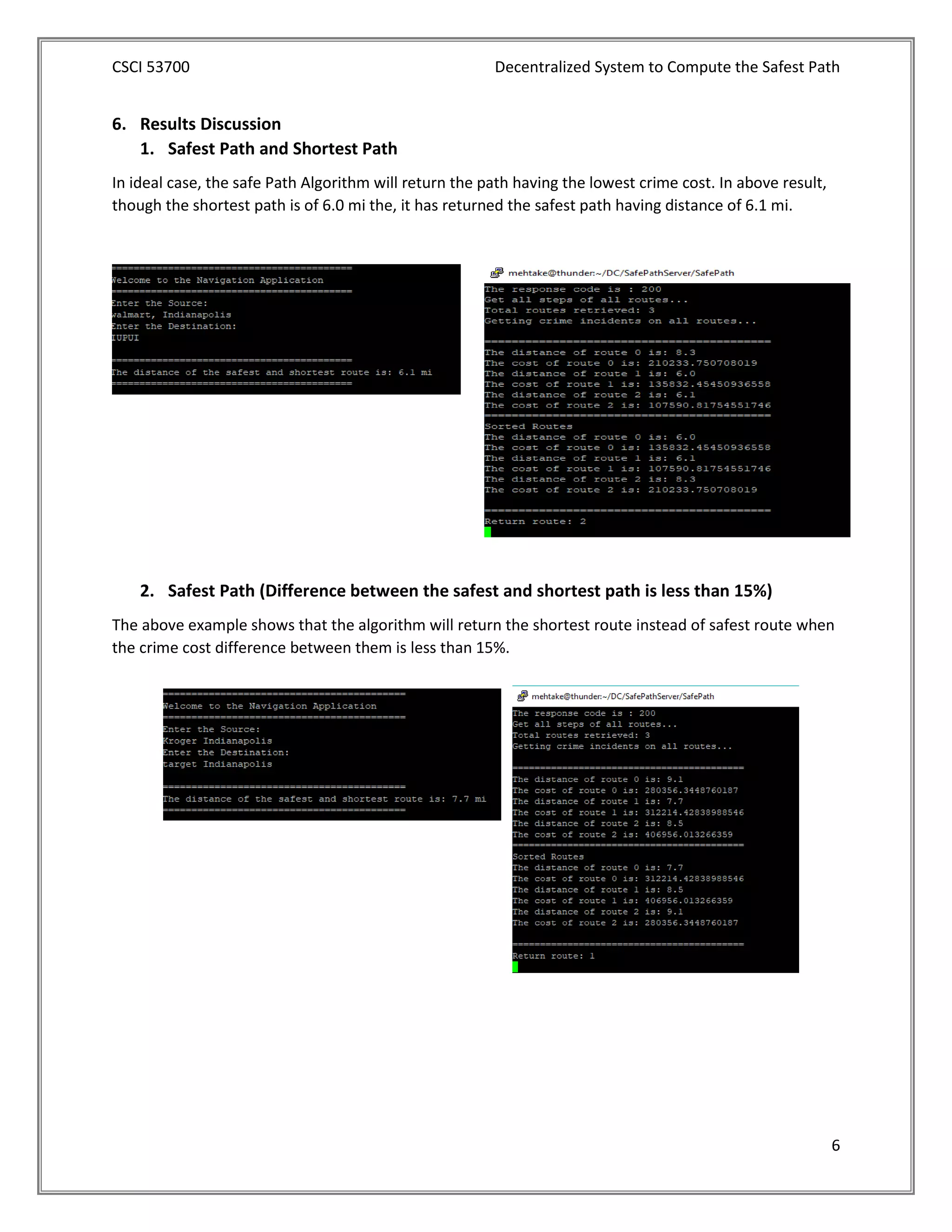 Decentralized system to compute safest route - Report | PDF | Programming Languages | Computing