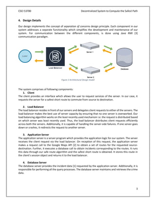Decentralized system to compute safest route - Report | PDF | Programming Languages | Computing
