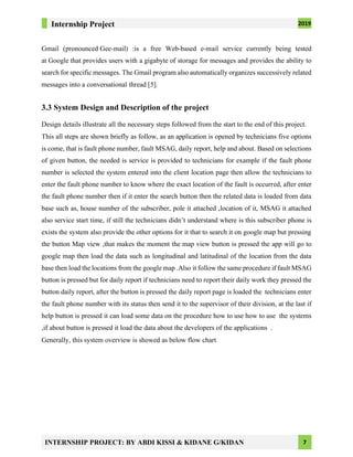 internship Project report | PDF