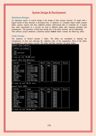 Project report | DOC