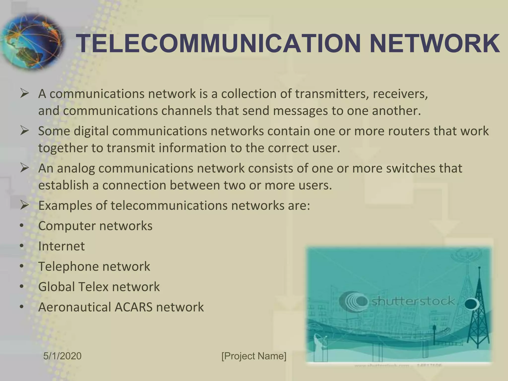 Evolution of Telecommunication | PPTX